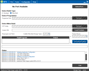 QFIL Tool - Qualcomm Flash Image Loader for Windows - FirmwareX.Net